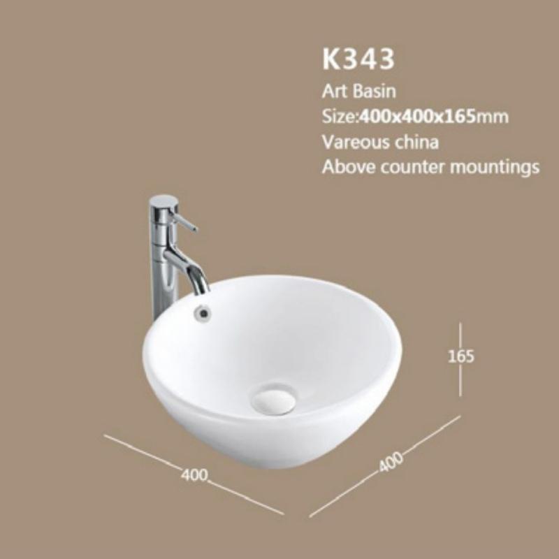 WASHBASIN CERAMIC WASTAFEL K343 - Shop | Tokopedia
