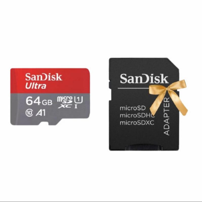 Micro SD Memory 64GB Sandisk Ultra A1 Class 10 - Shop | Tokopedia