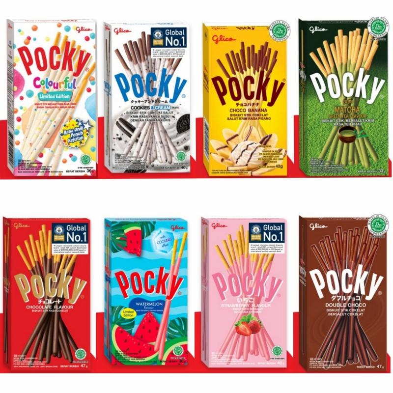 Glico Pocky Stick Biscuit - Shop | Tokopedia
