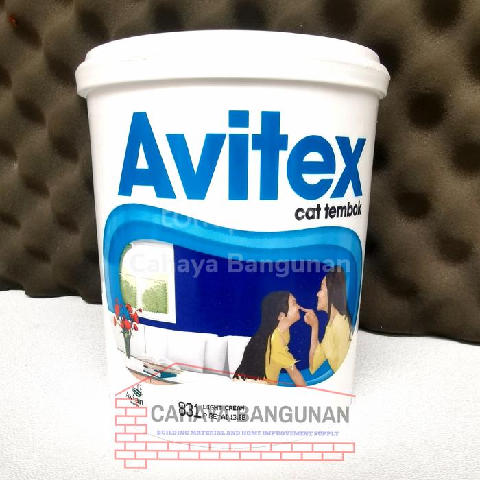 Jual AVITEX Emulsion Cat Tembok Kaleng Kecil 1Kg 1 Kg - Avian Paints ...