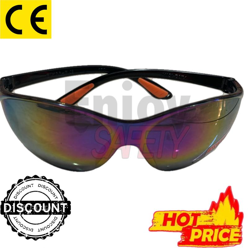 Kacamata Safety Las Proyek VRO- Anti-UV Gerinda EN166-F CE -ANSI Z87,1 ...