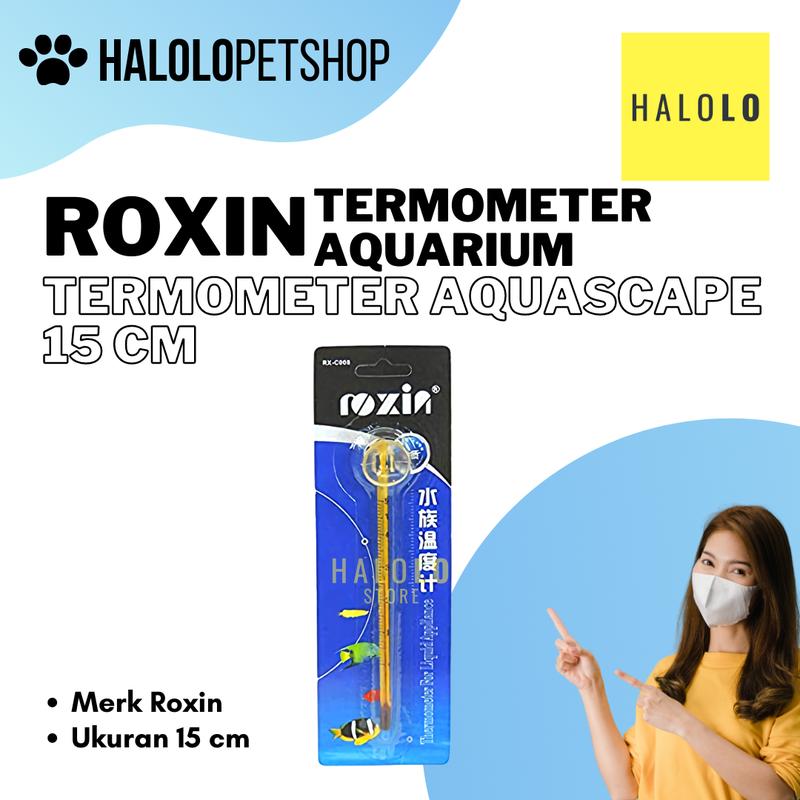 Termometer Aquascape Thermometer Aquarium 15 CM ROXIN - Shop | Tokopedia