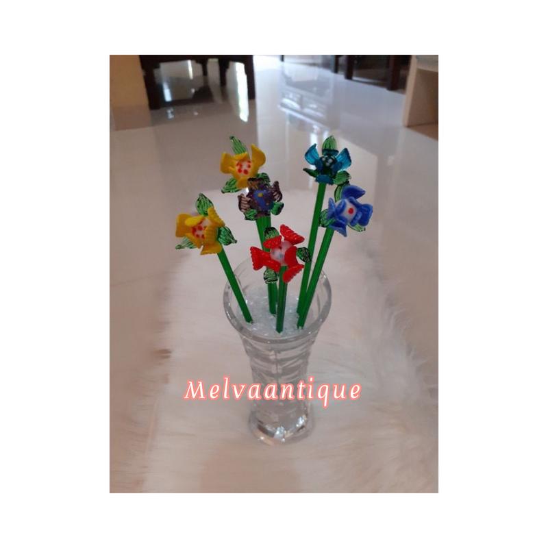 Bunga Kristal lidi tinggi 20 cm harga satuan - Shop | Tokopedia