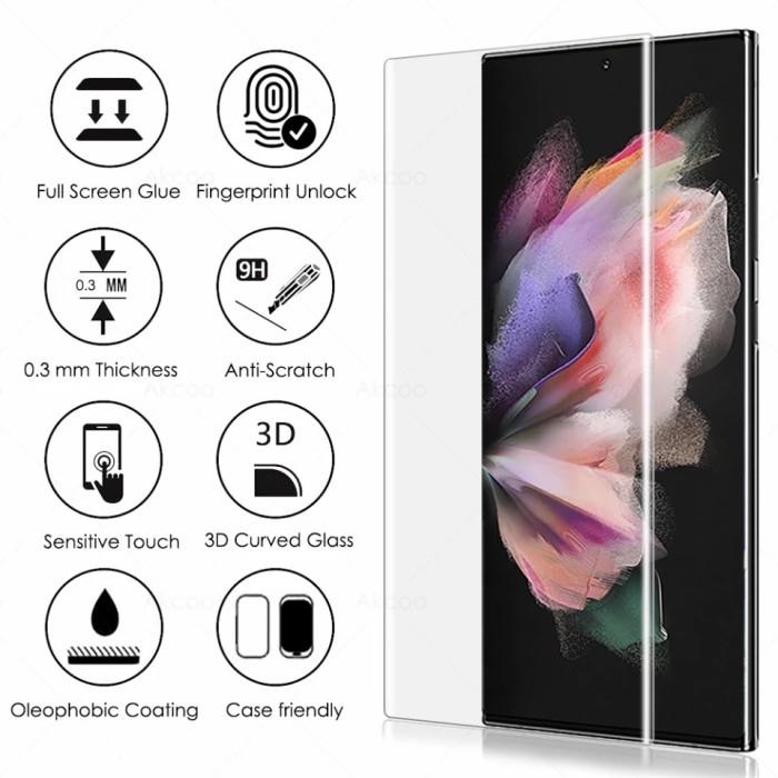 JPG Tempered Glass Samsung S22 Ultra Original Antigores Kaca Clear ...