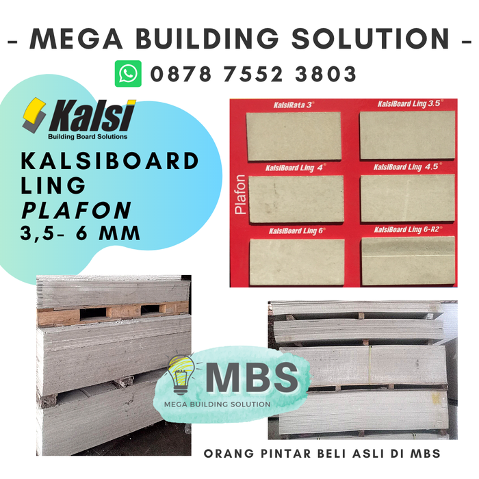 Jual Kalsiboard Ling 4,5mm / Kalsiboard GRC Plafon - EKONOMIS & CEPAT ...