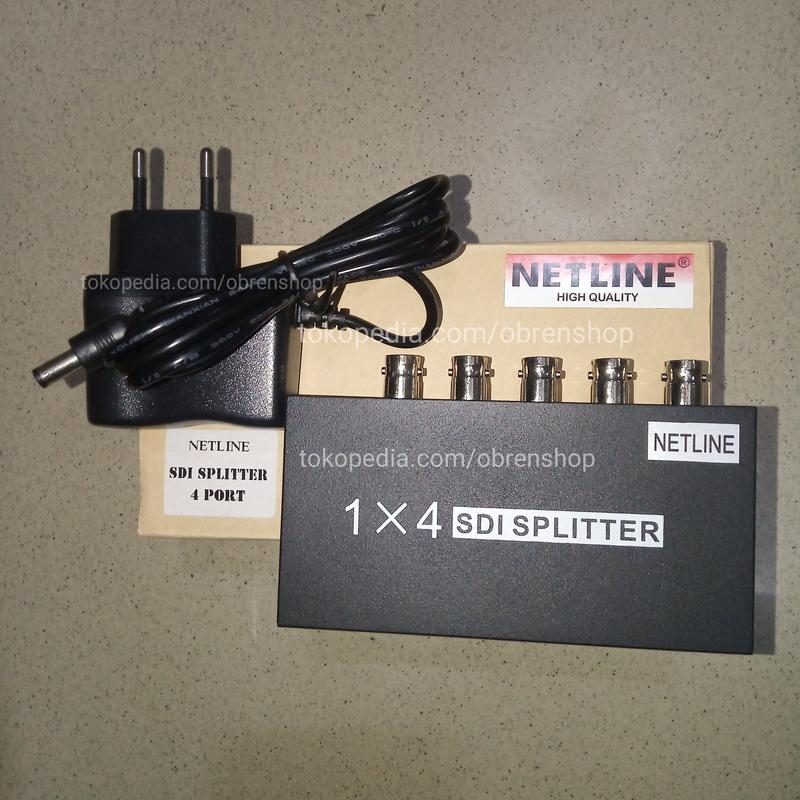 SDI Repeater Splitter 4 Port NETLINE - Shop | Tokopedia