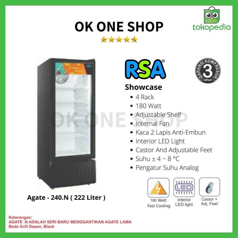 RSA Show Case Agate-240 - Shop | Tokopedia