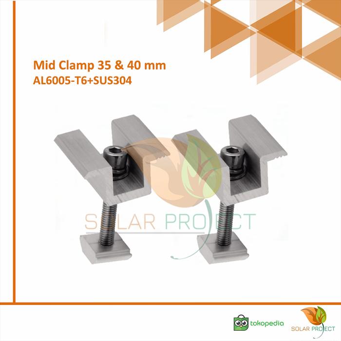 Jual Antai Mid Clamp Solar Panel 35 & 40mm - Jakarta Selatan - Solar ...
