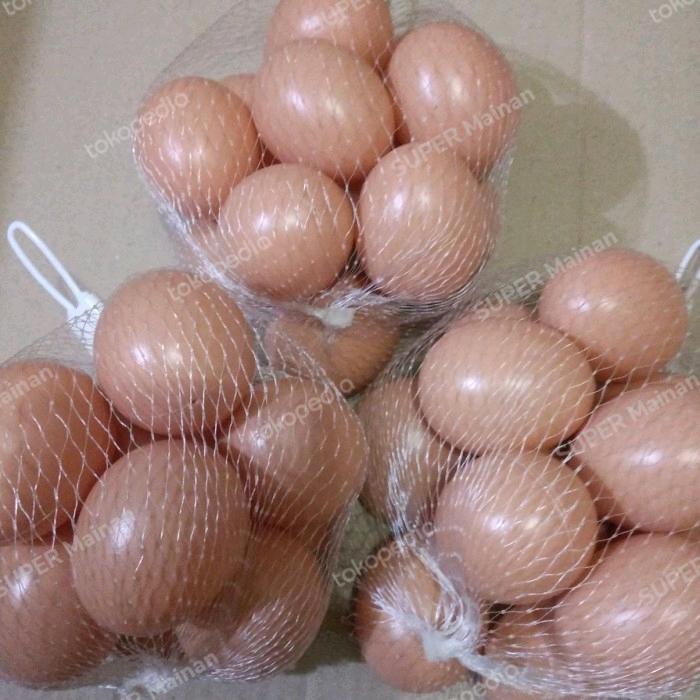 Telur Plastik Dekorasi Mainan Anak Telor Ayam Kualitas Super - Shop ...