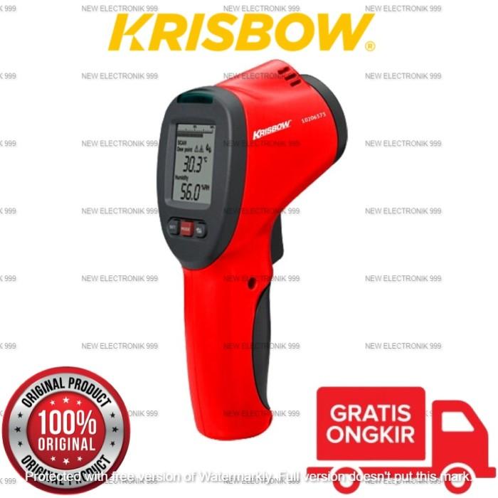 Jual Krisbow THERMOMETER IR -50 TO 400 C W/ DEW POINT 10206573 ...