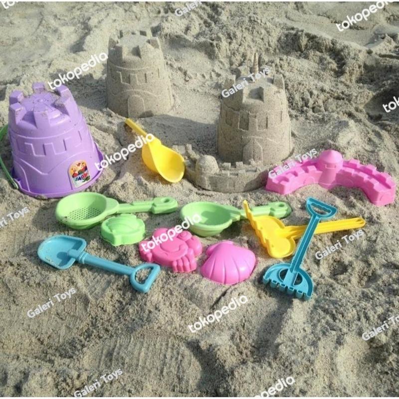 Mainan Pasir Pantai Cetakan Set Mainan Pantai Timba Pasir - Shop ...