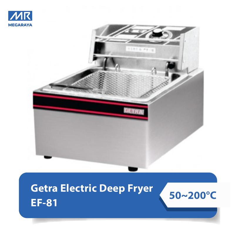 Getra Electric Deep Fryer EF81 / EF-81 50-200°C - Shop | Tokopedia