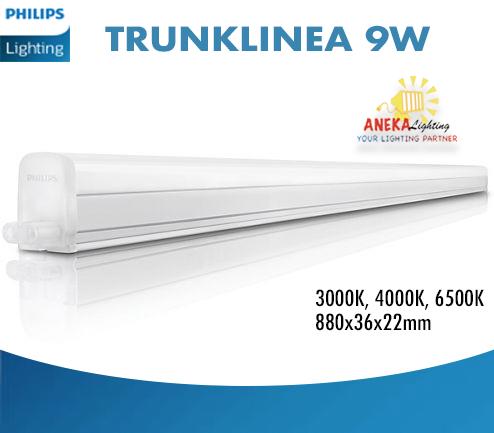 Philips T5 LED Batten Trunklinea 9W 3000K 4000K 6500K - Shop | Tokopedia