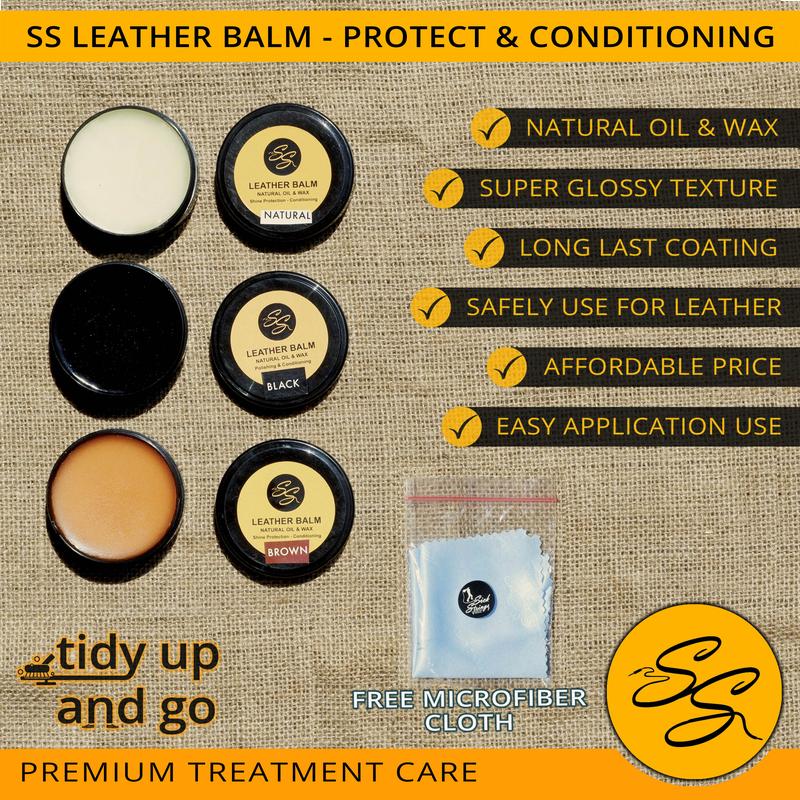 SEMIR SEPATU TAS - SS LEATHER BALM 50 Gr - SHOE POLISH - LEATHER - Shop ...