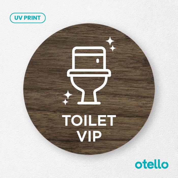 Jual Signage Toilet VIP Boss Sign Board Kayu Wooden Papan Nama Restroom ...