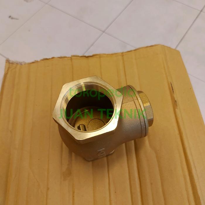 Jual check valve kitz kuningan 2" inch class 125 swing check valve ...