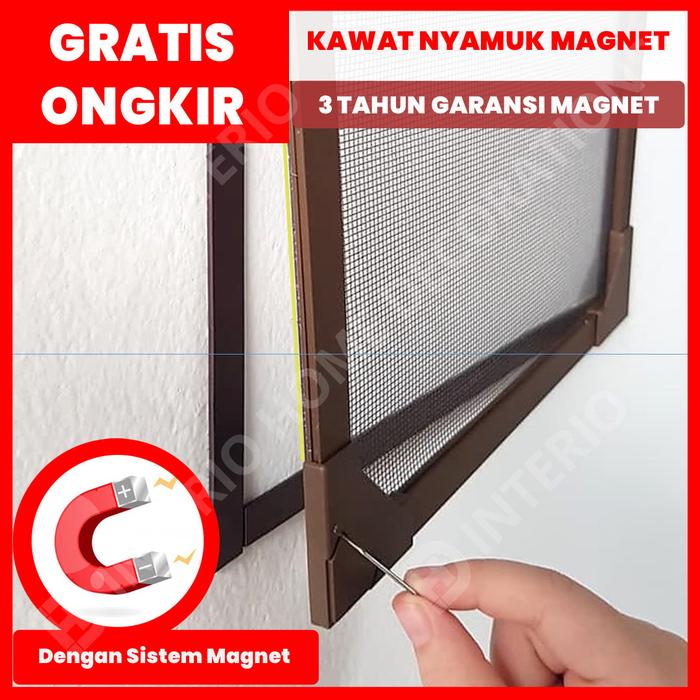 Jual Kawat Nyamuk / Ram Nyamuk / Kasa Kassa Nyamuk Magnet - SEMI ...