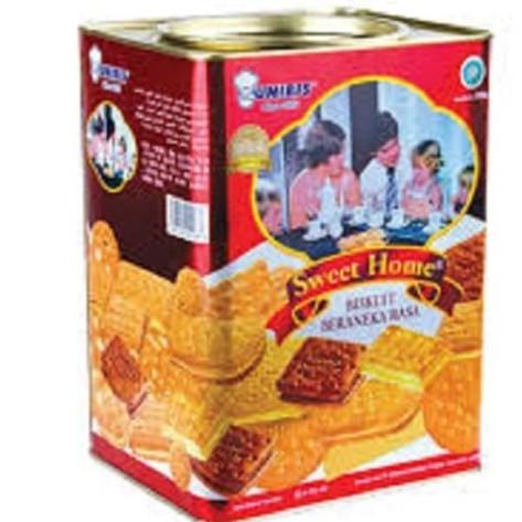 Jual UNIBIS BISKUIT SWEET HOME KALENG SEGI 1500 GR - Kota Pekanbaru ...