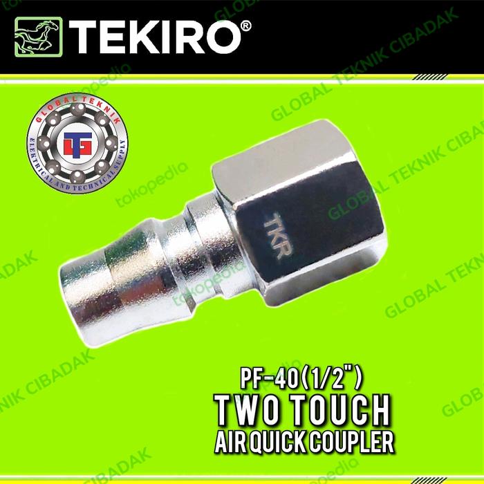 Jual tekiro quick coupler plug pf 40 (1/2") - Tekiro PF-40 - Kab ...