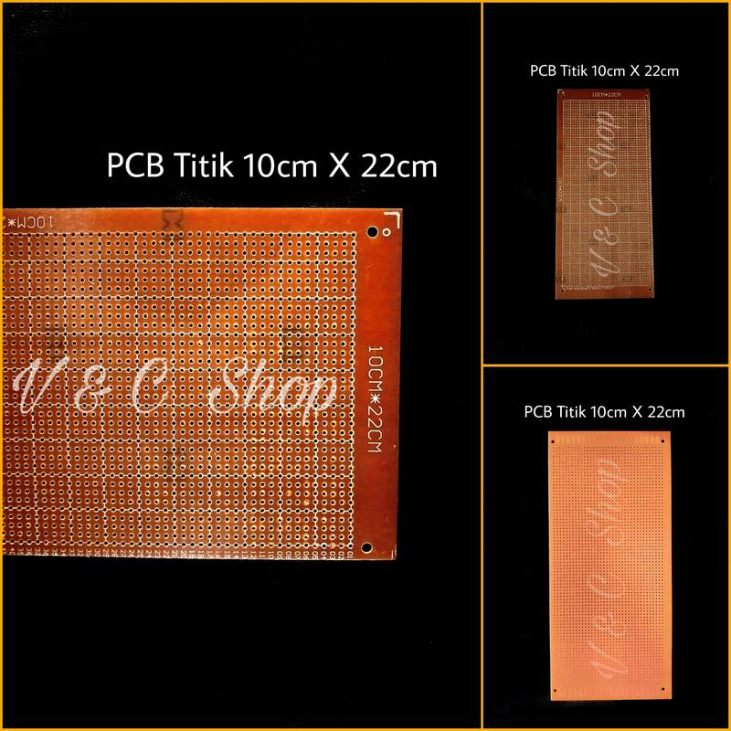 PCB Bolong PCB Lubang PCB Titik 10x22 cm - Shop | Tokopedia
