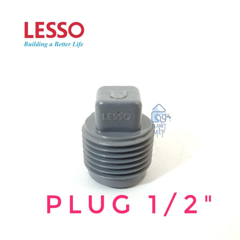 LESSO PLUG AW 1/2" PVC / DOP DRAT LUAR - Shop | Tokopedia