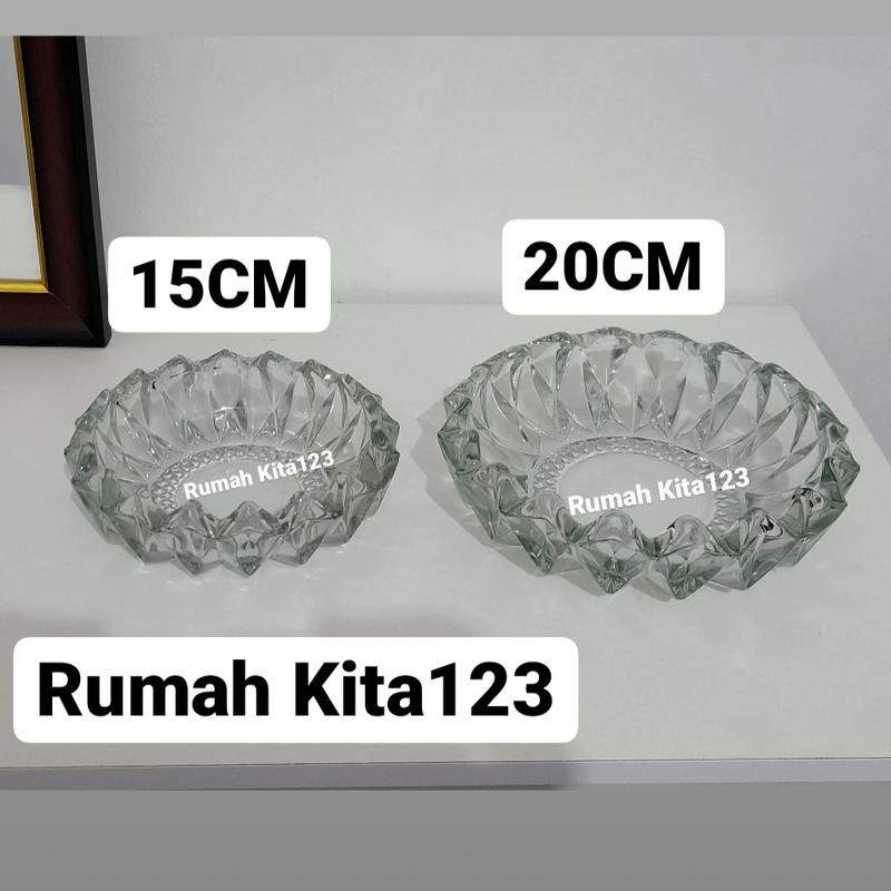 ASBAK KACA JUMBO BESAR 20CM/ASBAK BELING BESAR - Shop | Tokopedia