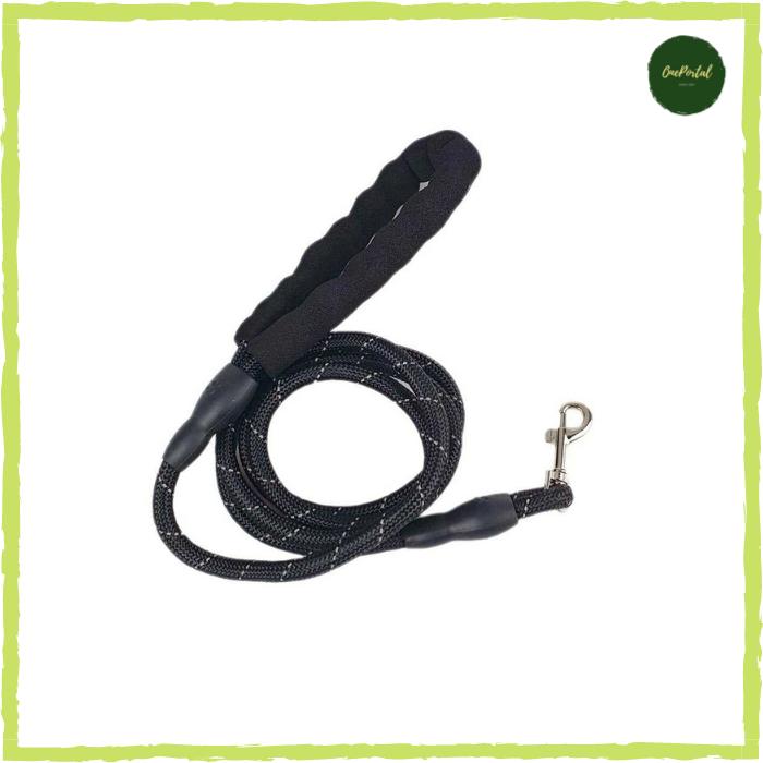 Tali Tuntun Anjing Dog Leash Rope 1.5 Meter Bahan Nilon Teba - Shop ...