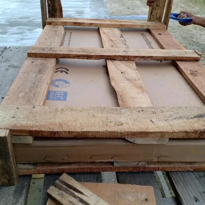 Jual PALET KAYU SOLAR PANEL - PACKING KAYU TAMBAHAN UNTUK SOLAR PANEL ...