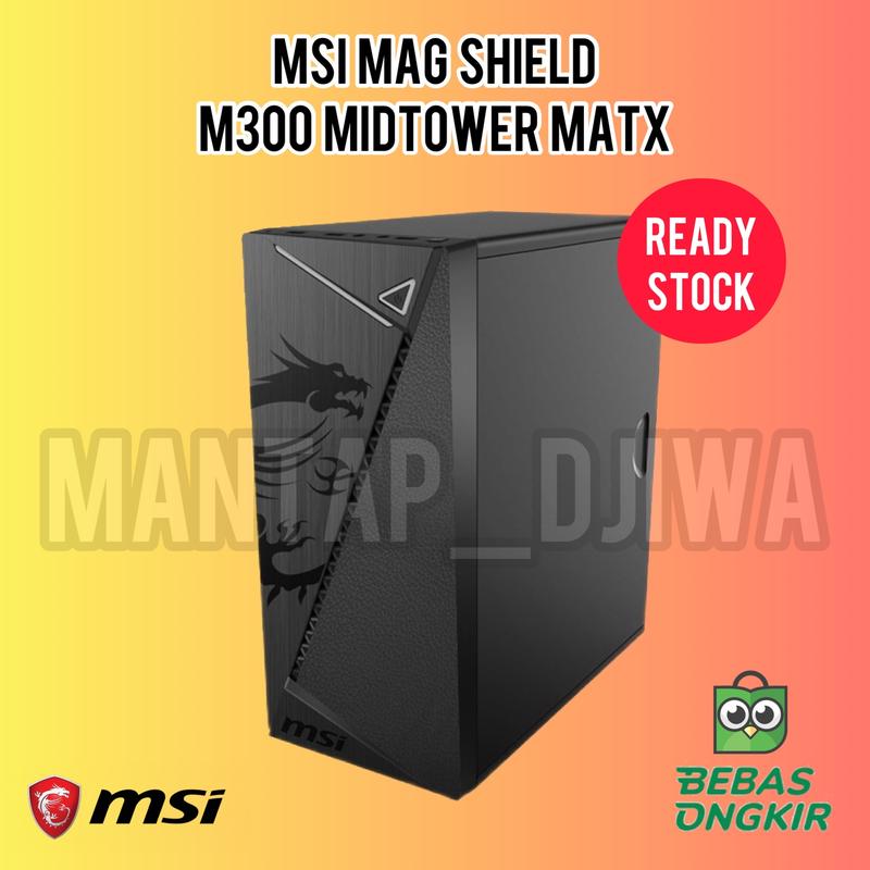 PC Casing / Case MATX MSI Shield M300 / M 300 - New - Shop | Tokopedia