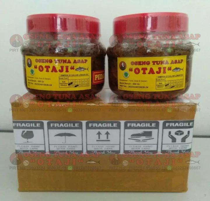 Otaji oseng tuna asap berat 500 gram rasa tidak pedas dan pedas - Shop ...