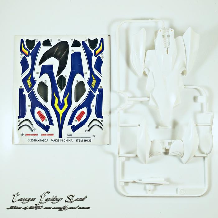 Jual Rep Tamiya 19436 Body Shining Scorpion White (PS324) - Jakarta ...