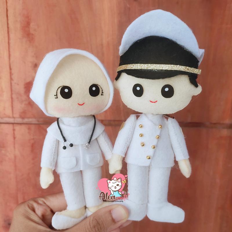 Boneka profesi Perawat Boneka flanel - Shop | Tokopedia