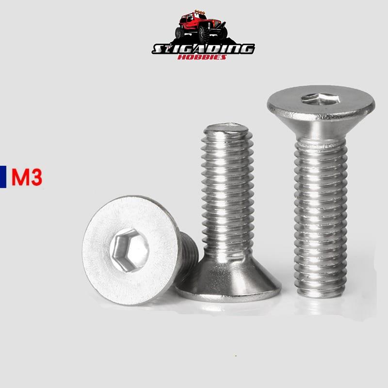 BAUT INNER HEX COUNTERSUNK M3 STAINLESS STEEL 304 - Shop | Tokopedia