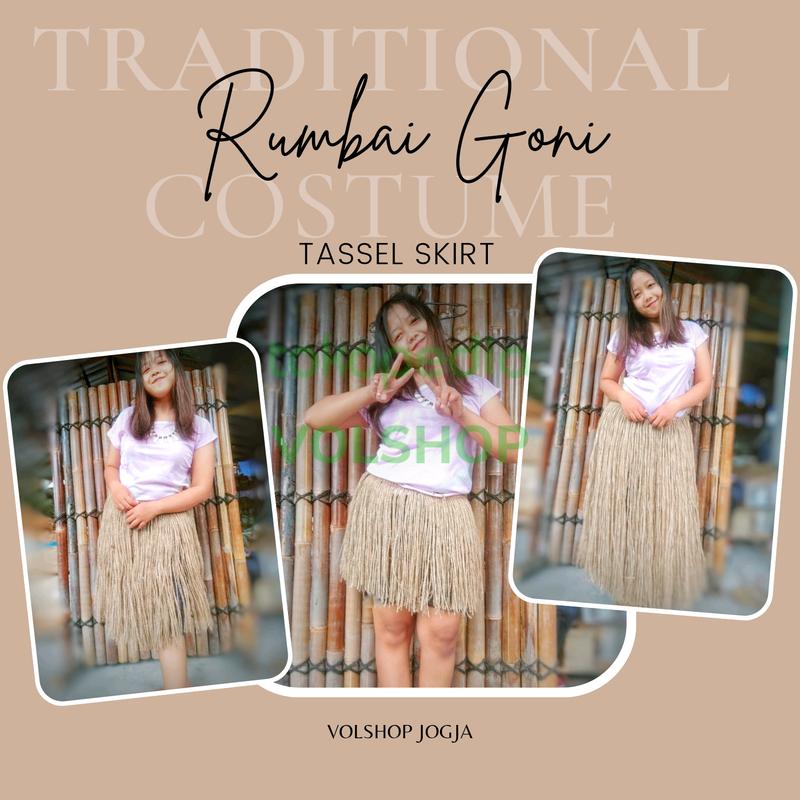 Rumbai goni rumbai tali papua untuk baju adat - Shop | Tokopedia