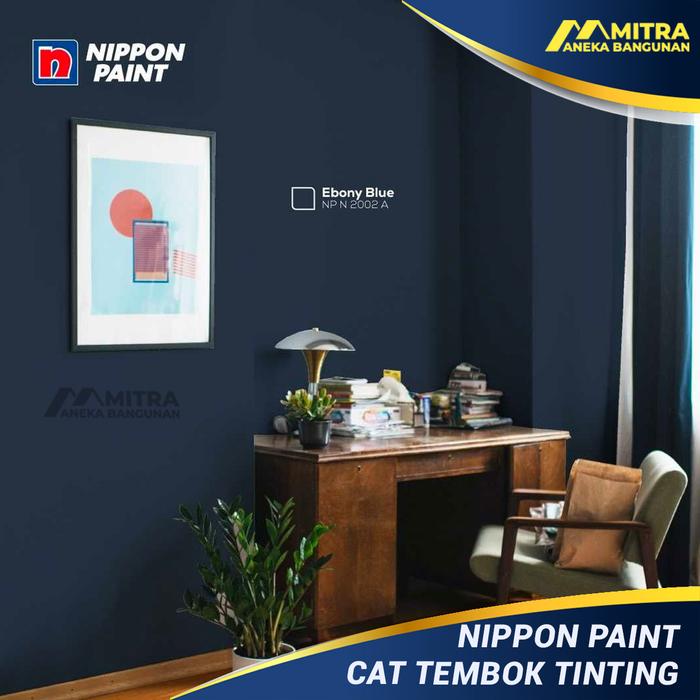 Jual CAT TEMBOK NIPPON PAINT TINTING EBONY BLUE NP N 2002 A - VINILEX ...