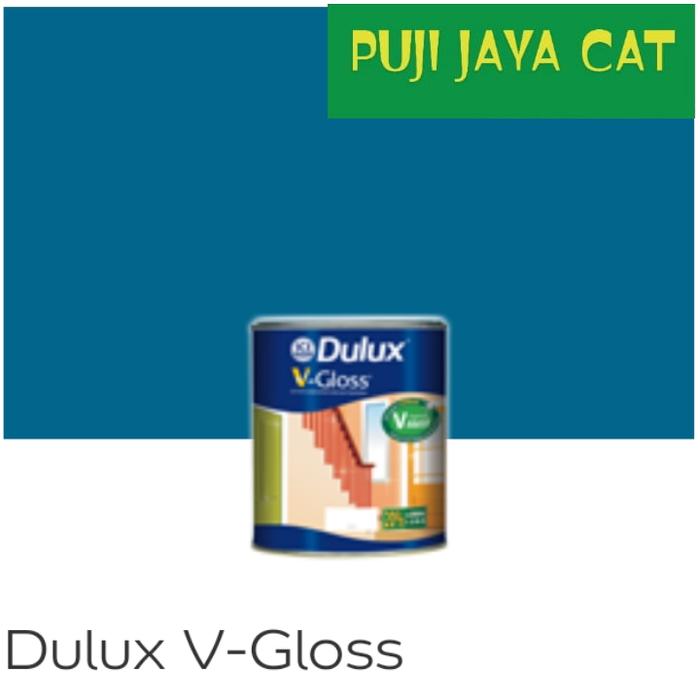 Jual Cat Kayu dan besi Dulux V-Gloss 41671 Shapire Blue 1kg - Jakarta ...