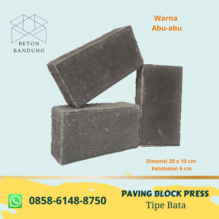 Jual Paving Block Bandung Type Bata - Kipas Hitam - Kota Bandung ...