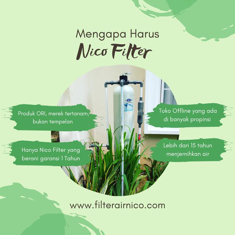 Distributor Nico Filter Air - Penyaring Air Bau Got - Water Filter ...