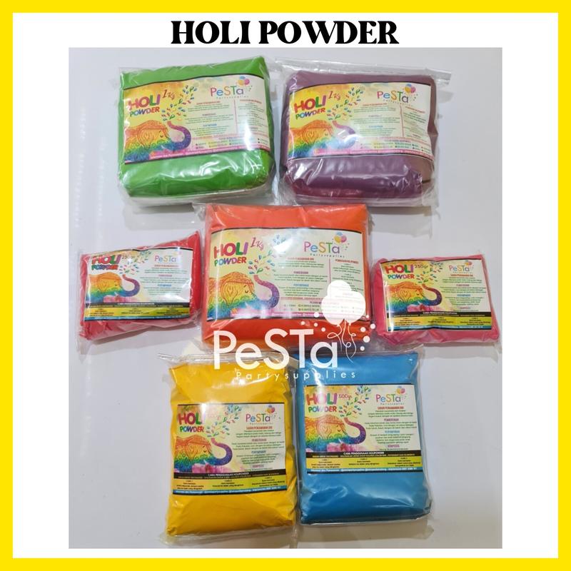 Holi Powder / Tepung Warna / hippie powder - Shop | Tokopedia