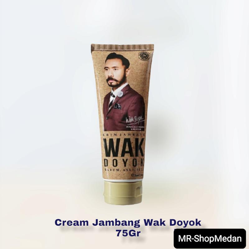Wak Doyok Cream Original Penumbuh Jambang, Rambut dan Alis HOLOGRAM ...