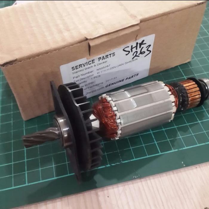 Jual Armature Rotor Angker Motor Mesin Bor Rotary Hammer STANLEY ...