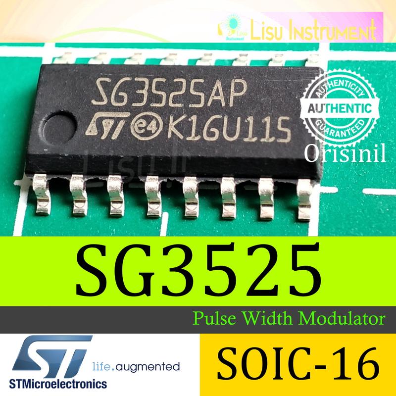 SG3525A SG3525AP SG3525 Regulating Pulse SOIC-16 STMicroelectronics ...