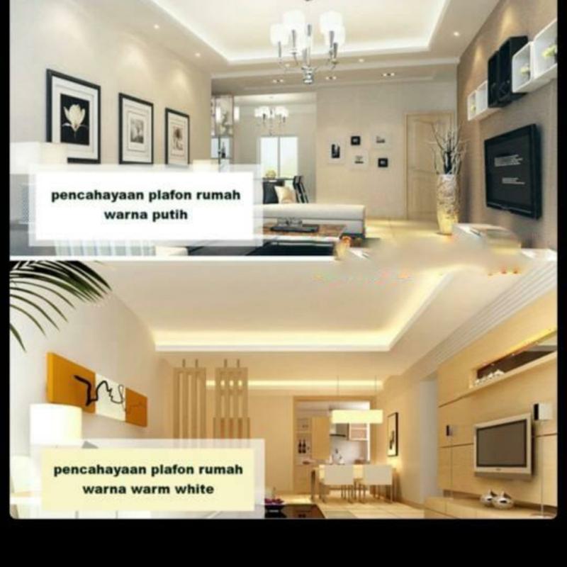 LED STRIP SELANG DROP CEILING PLAFON PLAFOND RUMAH PUTIH WAR - Shop ...