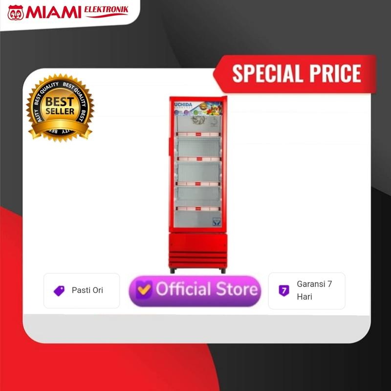 SHOWCASE MASPION/ COOLER CHILLER MASPION USG218 USG 218 - Shop | Tokopedia