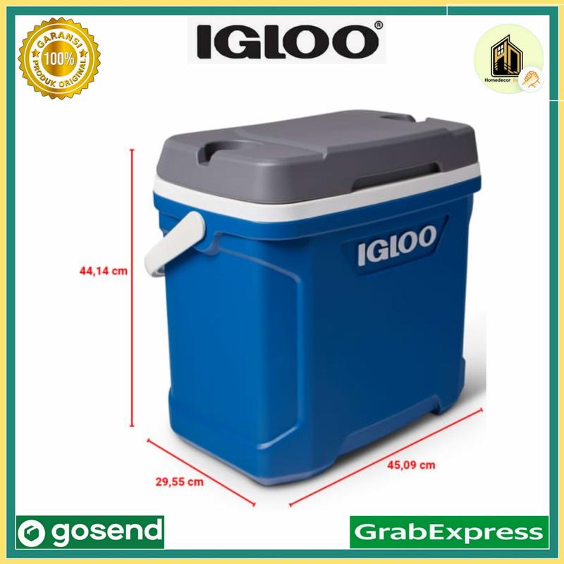 Igloo 28 Ltr Cooler Box Latitude 30qt - Biru / cooler box igloo - Shop ...