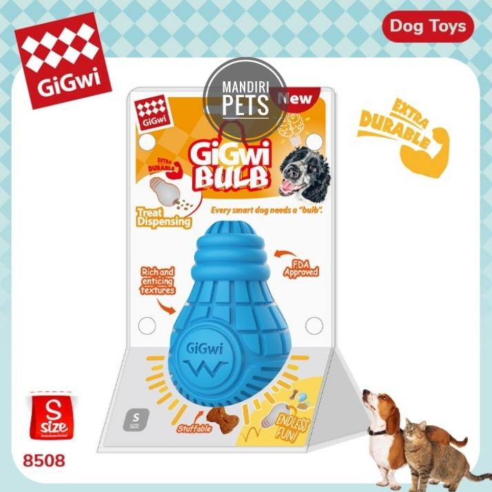 Gigwi Bulb Rubber Treat Dispensing Mainan Anjing - Shop | Tokopedia