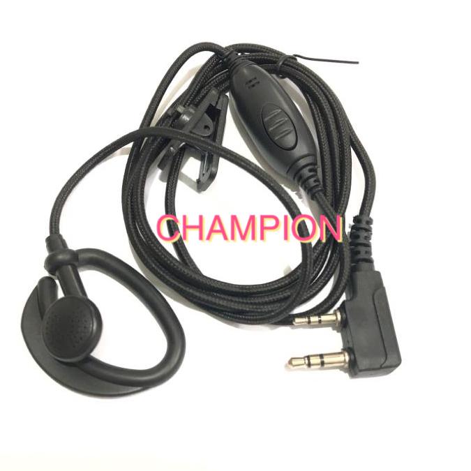 HEADSET HT CINA UNTUK HT KENWOOD DAN HT BAOFENG TALI NYLON KUAT - Shop ...