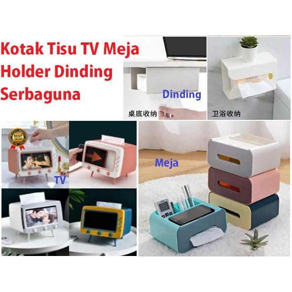 Kotak Tisu 2 in 1 Meja Kantor Box Tissue Tempat Tisu Tv Phon - Shop ...