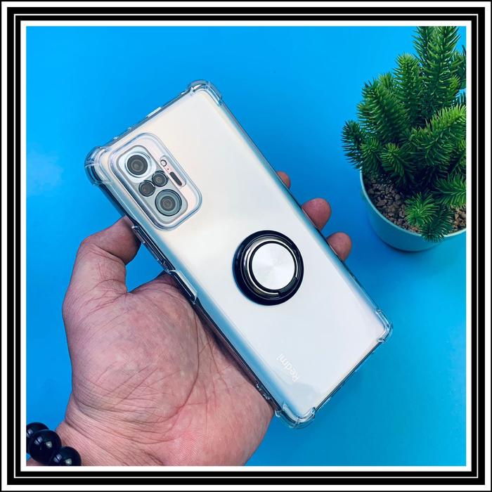 Jual XIAOMI REDMI NOTE 10 PRO / MAX 4G CRYSTAL CRACK RING SOFT CASE ...