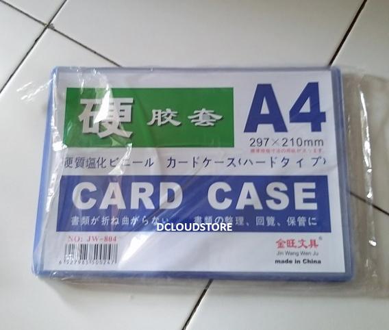 Casing A4 untuk Kertas Menu Sertifikat Tempat Kartu Folder Organizer ...